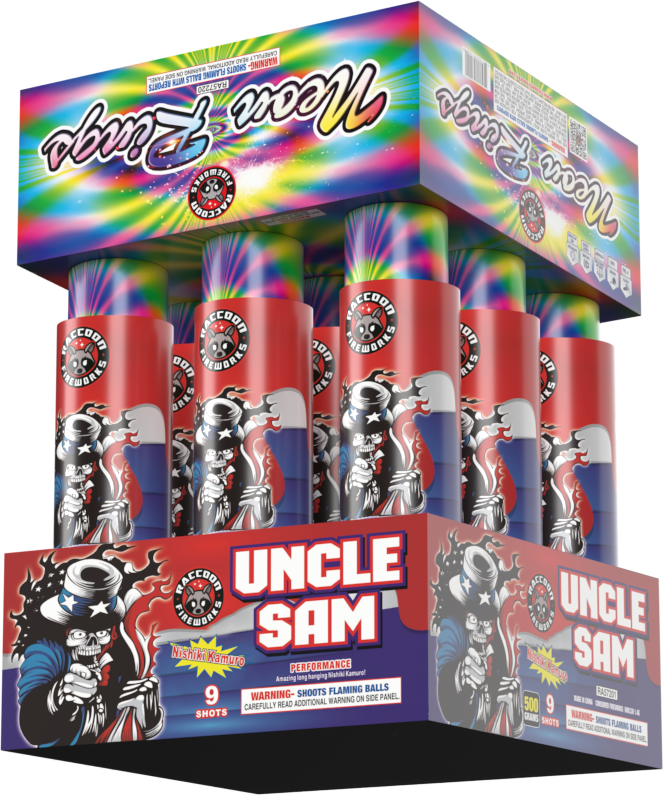Uncle Sam 9's / Neon Rings - 9 shots – PJF Wholesale