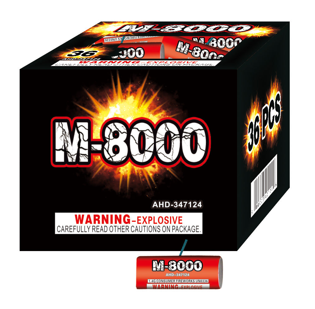 M-8000 (Box) Largest Cracker – PJF Wholesale