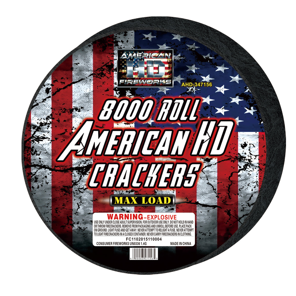 8,000 Roll - (American HD) – PJF Wholesale